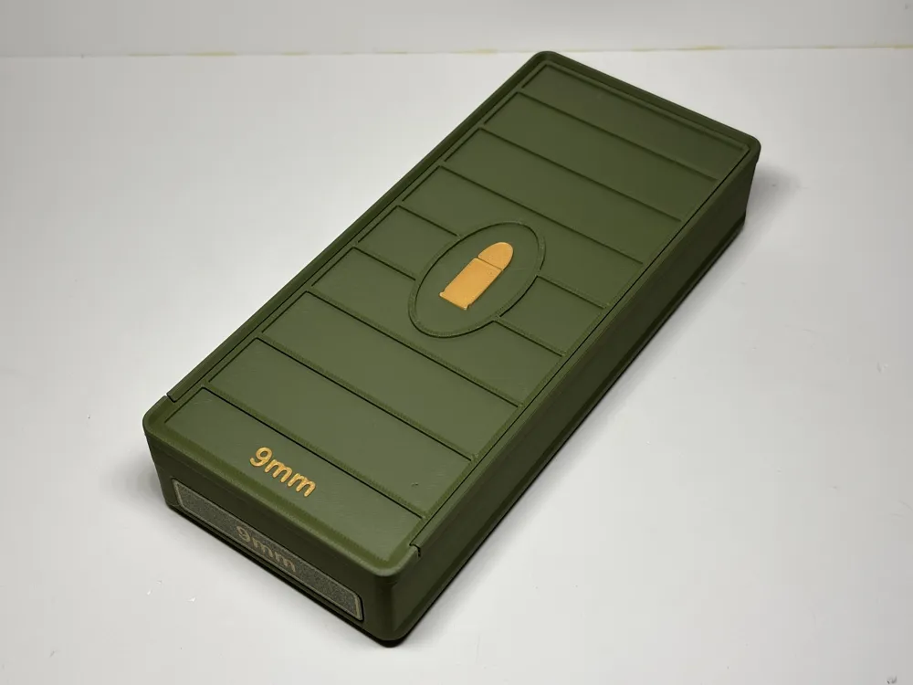 Ammo Storage Box 9mm 102 Rounds - Stacks with 22LR by Coconut ...