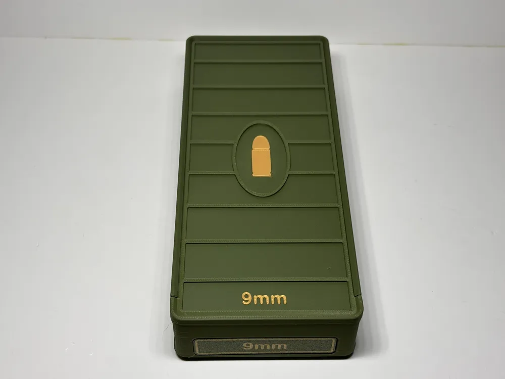 Ammo Storage Box 9mm 102 Rounds - Stacks with 22LR by Coconut ...