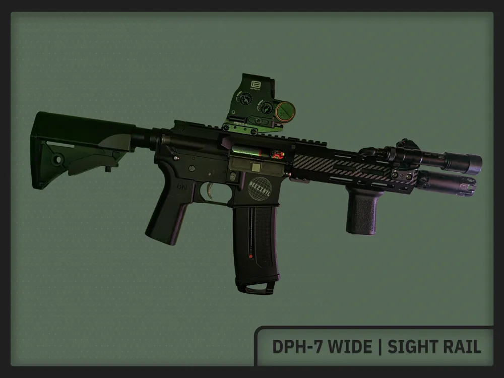 DPH-5 Wide Pack | 5.2" Airsoft M4 Handguard by deez international ...