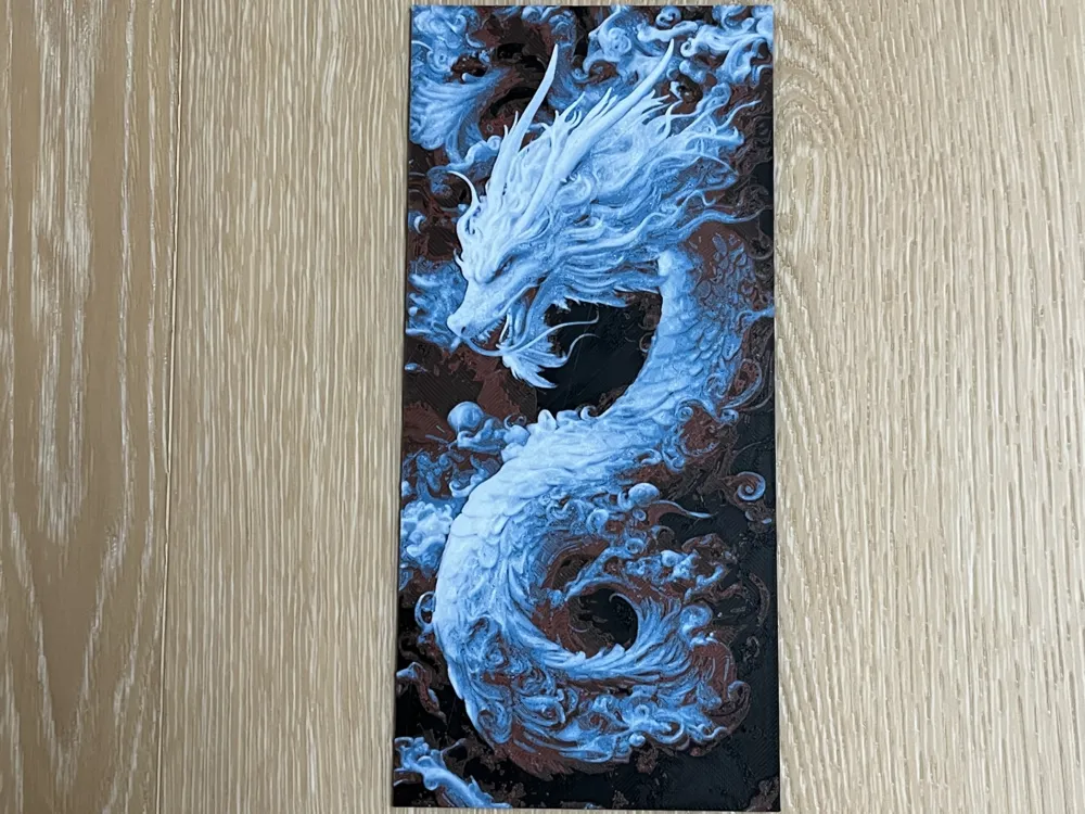 Eastern-style Dragon Hueforge by FantasyZ MakerWorld: Download Free 3D ...