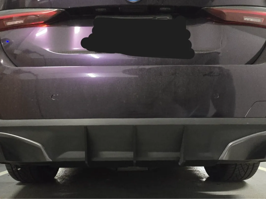 BMW i4 rear diffuser fins - non m sport bumper - Free 3D Print Model ...