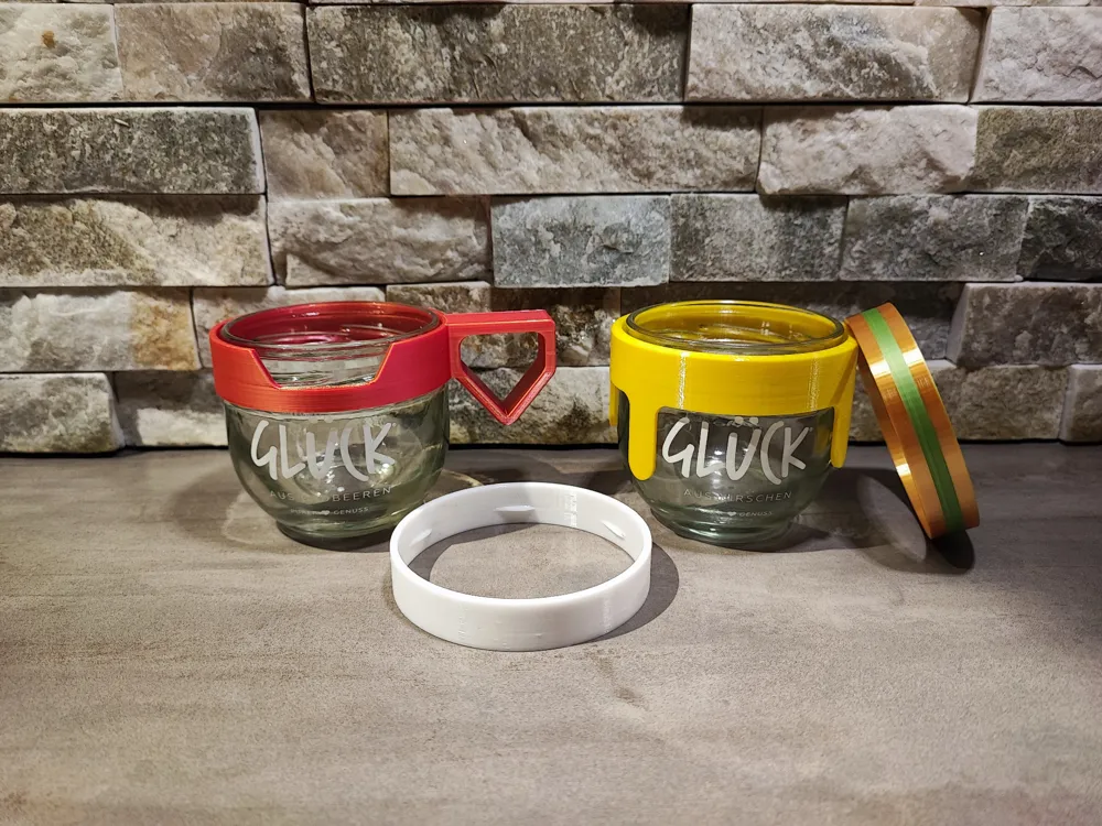 Jam jar handle / Griff Marmeladenglas by 3D-Print-Bunker - MakerWorld