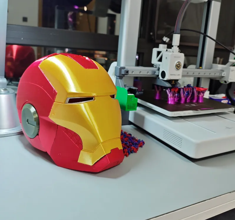 Iron Man Helmet - Free 3D Print Model - MakerWorld