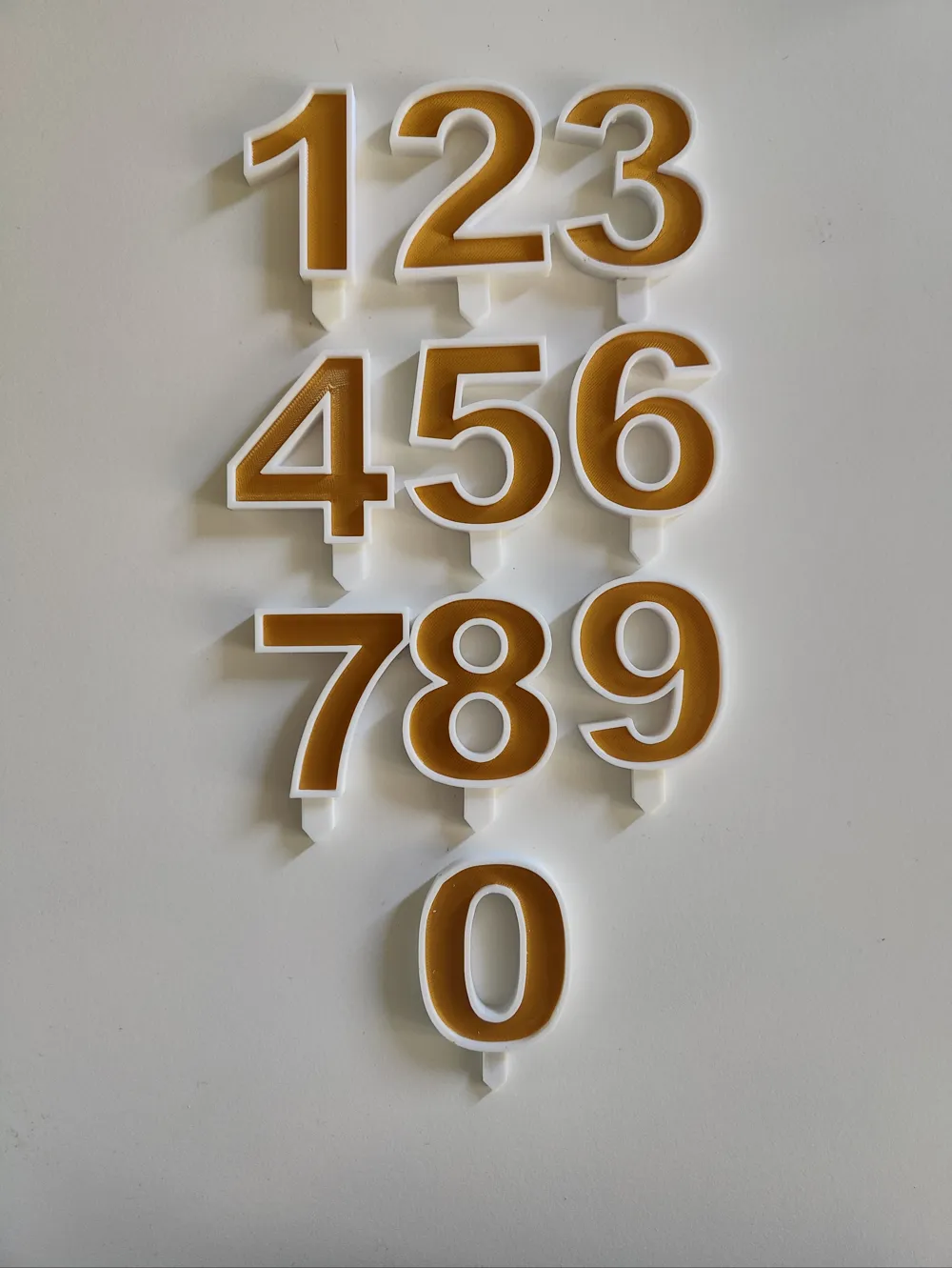 Cake Number Set - Parametric Box - Free 3D Print Model - MakerWorld