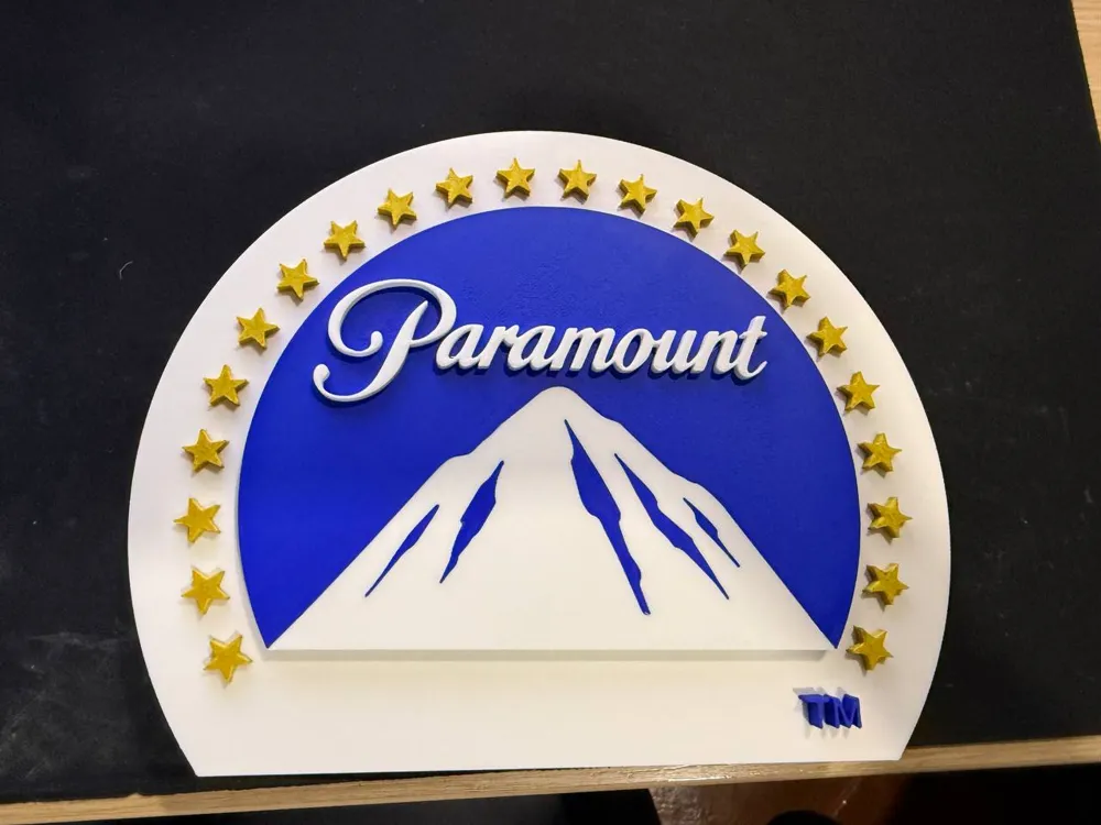 Paramount Logo by Bruno Oliveira MakerWorld: Download Free 3D Models
