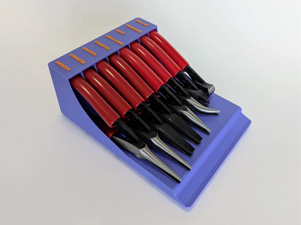 Plier Set Holder Gridfinity (shows Tekton) by Dave.the.Borg MakerWorld: Download Free 3D Models