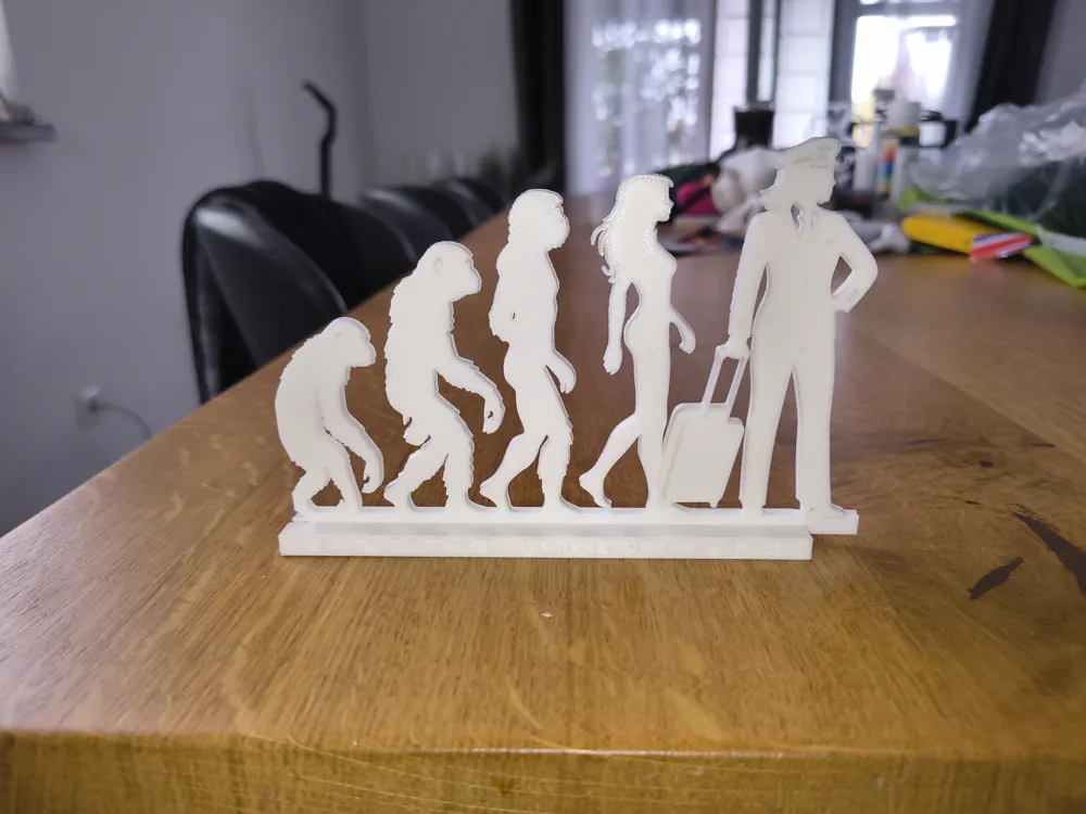 Human Evolution – Pilot Edition - Free 3D Print Model - MakerWorld