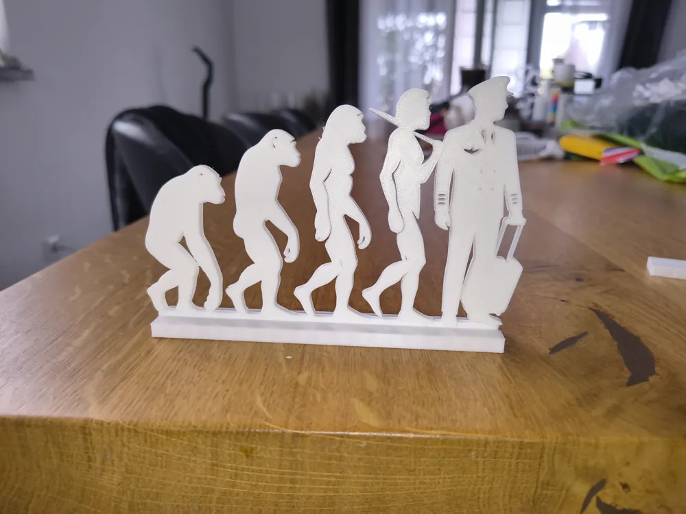 Human Evolution – Pilot Edition - Free 3D Print Model - MakerWorld