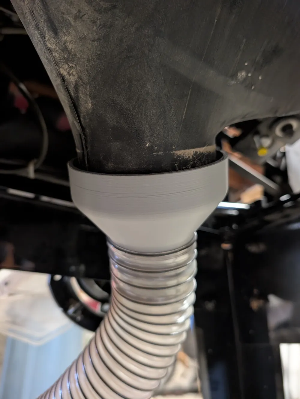 Adaptateur de tuyau d'aspiration de 2,5" pour Sawstop - Modèle d ...