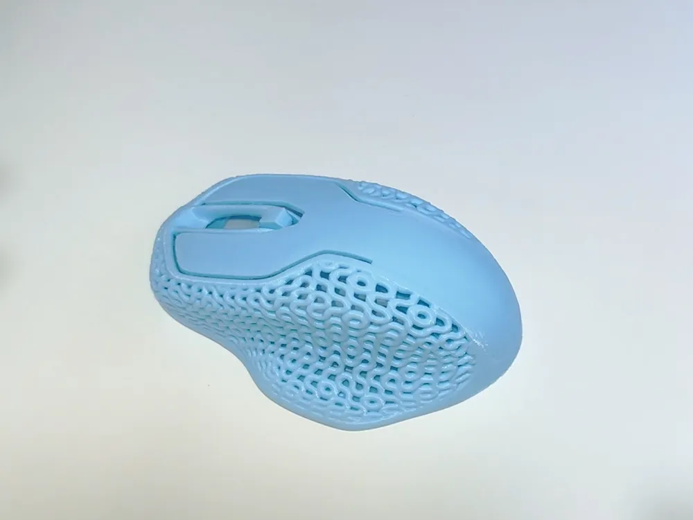 Modeling a 3D-printed mouse with new ergonomic heights using Bambu Lab ...