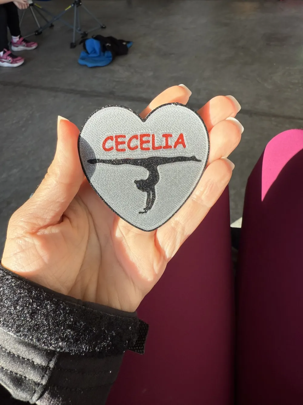 Gymnastic Sign| Customizable - Free 3D Print Model - MakerWorld