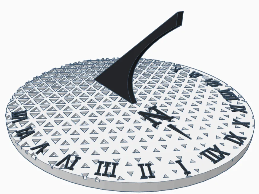 Sun Dial Clock by MrBaltimore - MakerWorld