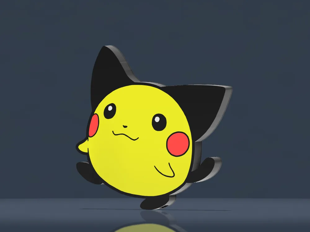 Original Pichu Lightbox by Sitsero - MakerWorld