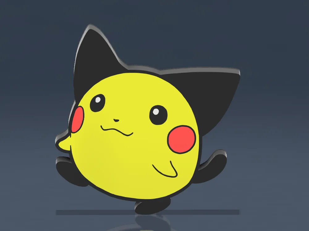 Original Pichu Lightbox by Sitsero - MakerWorld