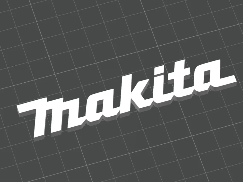 Makita Power Tools Logo - Custom 3D Printed by Solewave - MakerWorld
