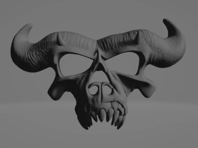 Danzig Skull Glenn - Free 3D Print Model - MakerWorld