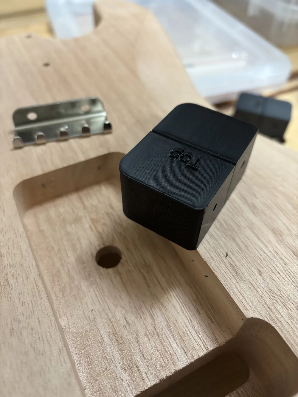 Stratocaster Spring Claw Drilling Guide / Jig - Free 3D Print Model ...