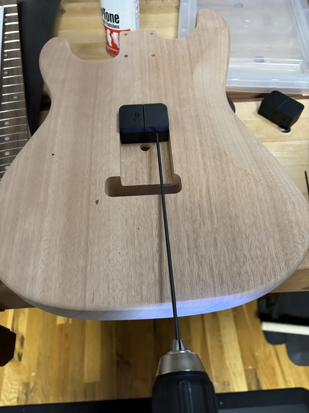 Stratocaster Spring Claw Drilling Guide / Jig - Free 3D Print Model ...