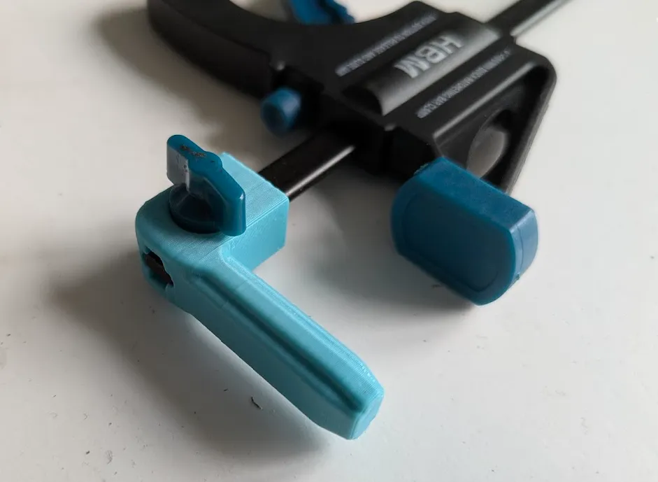 1 hand clamp for track saw guide by johan MakerWorld: Download Free 3D ...