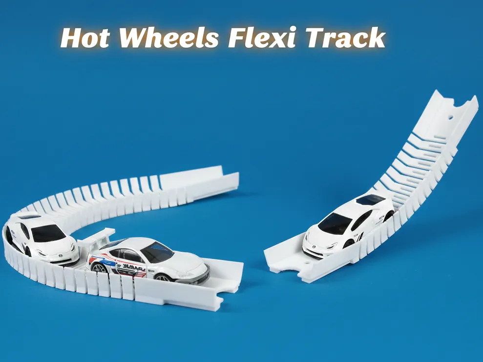 Flexible Hot Wheels Track (FLEXI-TRACK) - Free 3D Print Model - MakerWorld