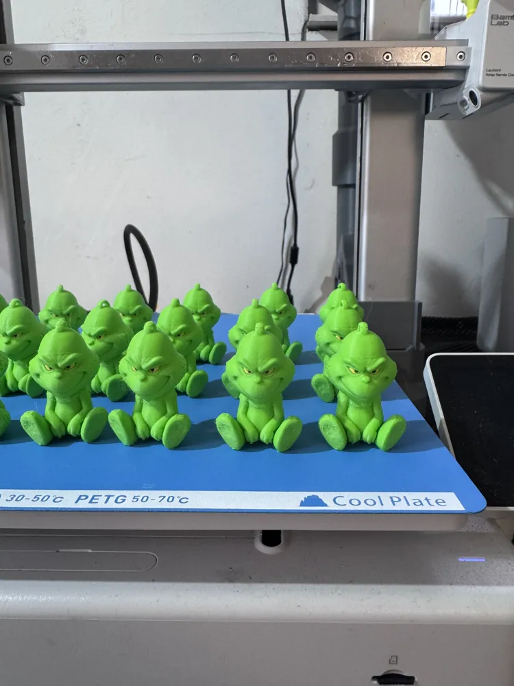 Fanart Grinch Keychain by Lemmy3DPrint MakerWorld: Download Free 3D Models