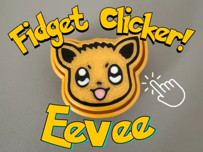 Pokemon Fidget Clickers | Collection - MakerWorld: Download Free 3D Models