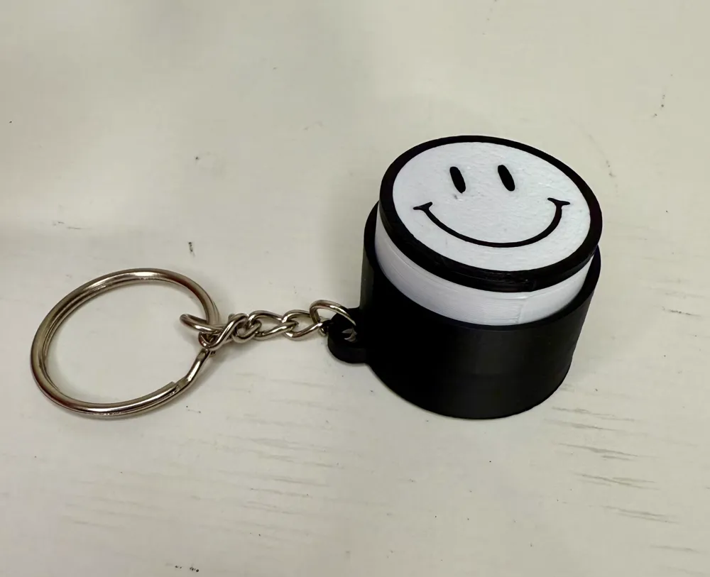 Happy Face Fidget Clicker by PIXELIT3D MakerWorld: Download Free 3D Models