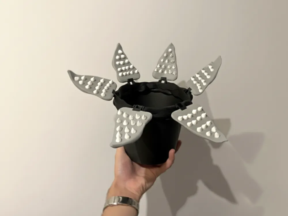 Stranger Things Popcorn Bucket - Demogorgon - Free 3D Print Model ...