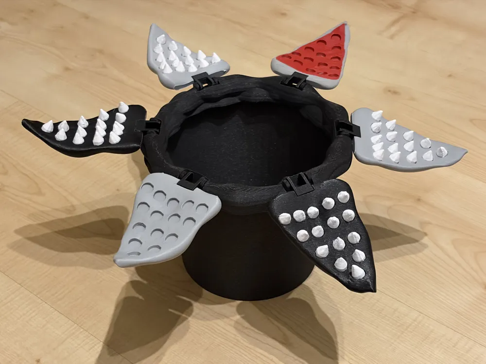 Stranger Things Popcorn Bucket - Demogorgon - Free 3D Print Model ...