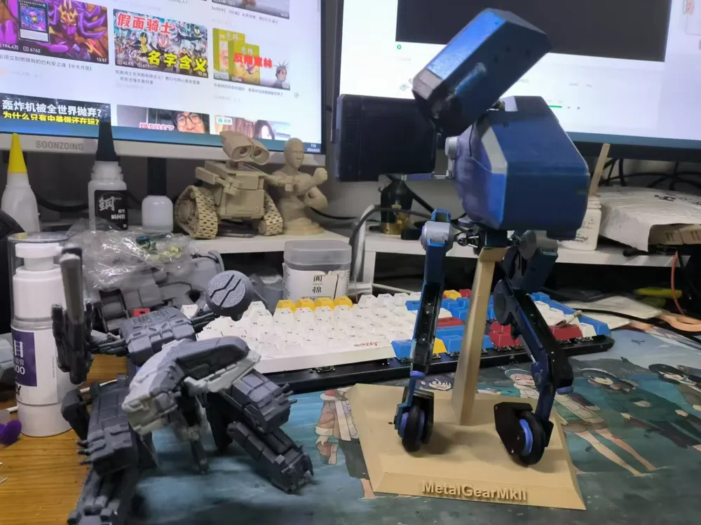 MGS4/MetalGearMKII by shirokurokino - MakerWorld