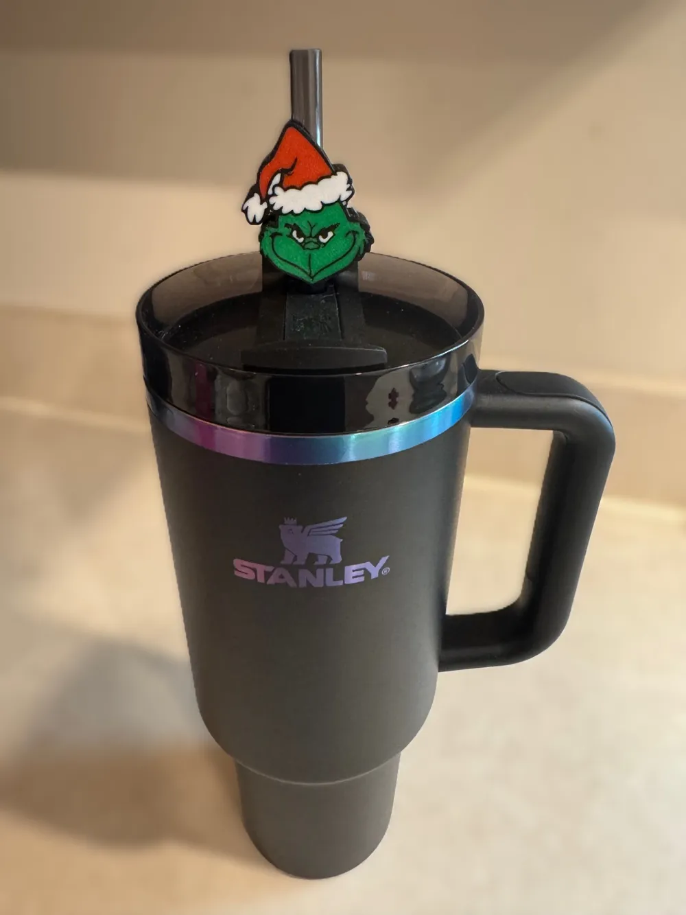 The Grinch Stanley Cup Straw Topper by Carman3D MakerWorld: Download ...
