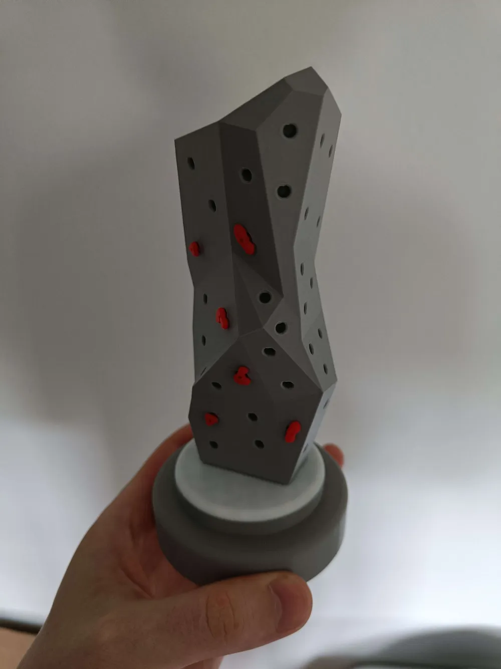 Bouldering Wall Trophy - Free 3D Print Model - MakerWorld
