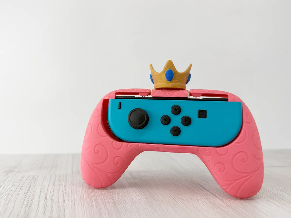 Joy-Con Inspired (Switch 1) - Princess Peach - Free 3D Print Model ...