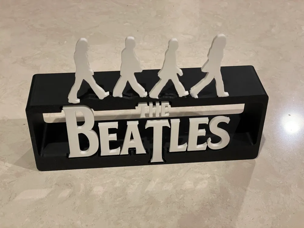 The Beatles logo decor by vam - MakerWorld