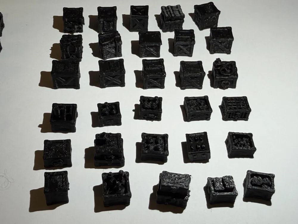 Collection of 30 fantasy chests for D&D - Free 3D Print Model - MakerWorld