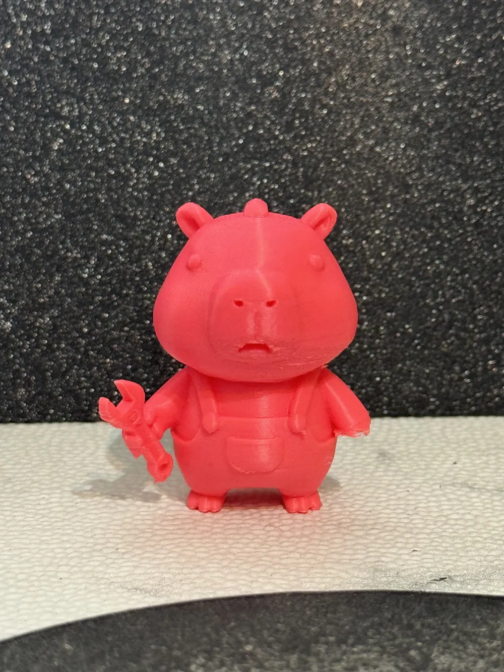 Cute Capybara Mechanic - Free 3D Print Model - MakerWorld