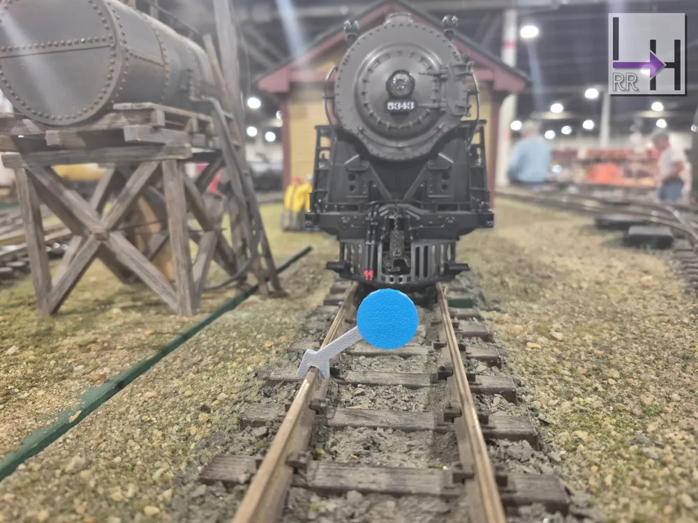 1:24 Scale On-Rail Derail Sign by LeedsHillRRMakerWorld: Download Free ...