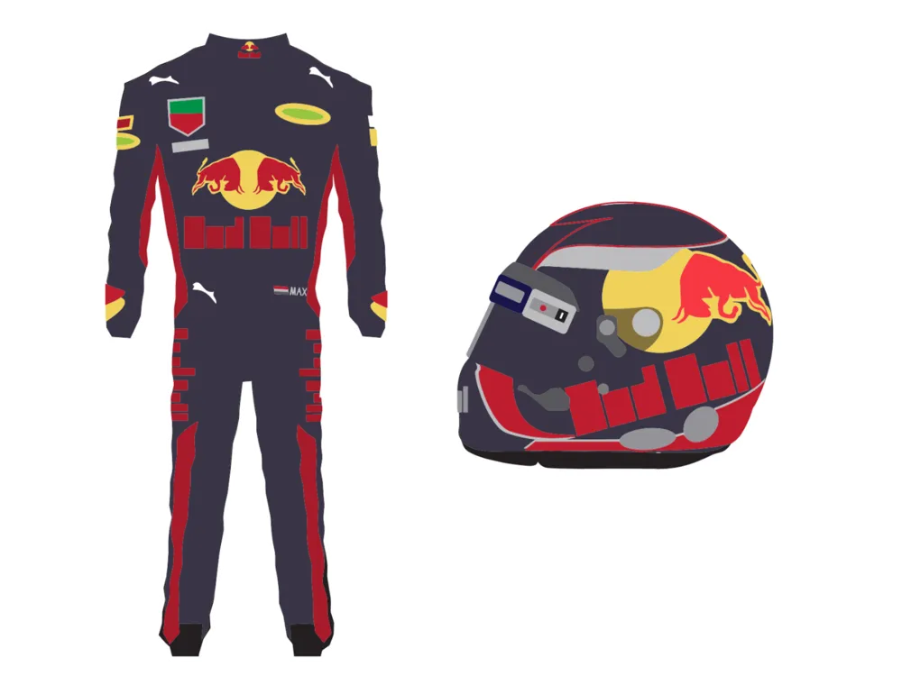 F1 Red Bull Racing suit Hueforge by Taylor - MakerWorld