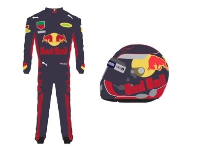 F1 Red Bull Racing suit Hueforge by Taylor - MakerWorld