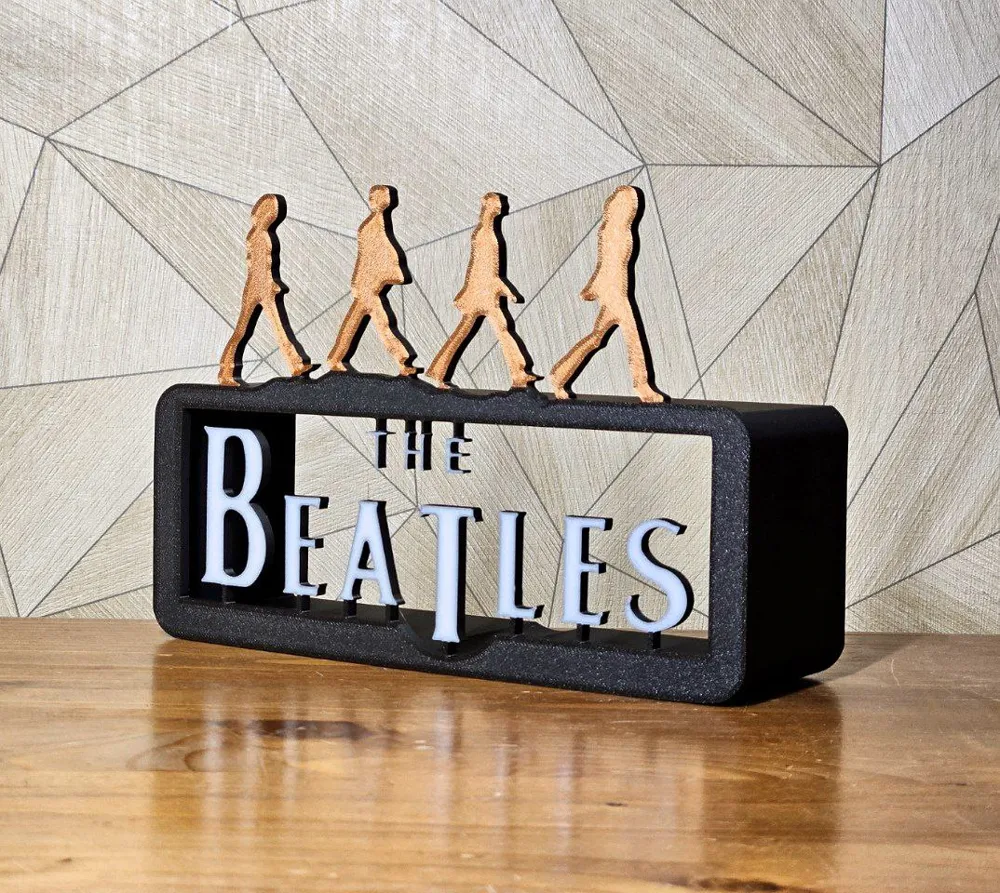 The Beatles Decor Piece Abby Road by vhart0 - MakerWorld