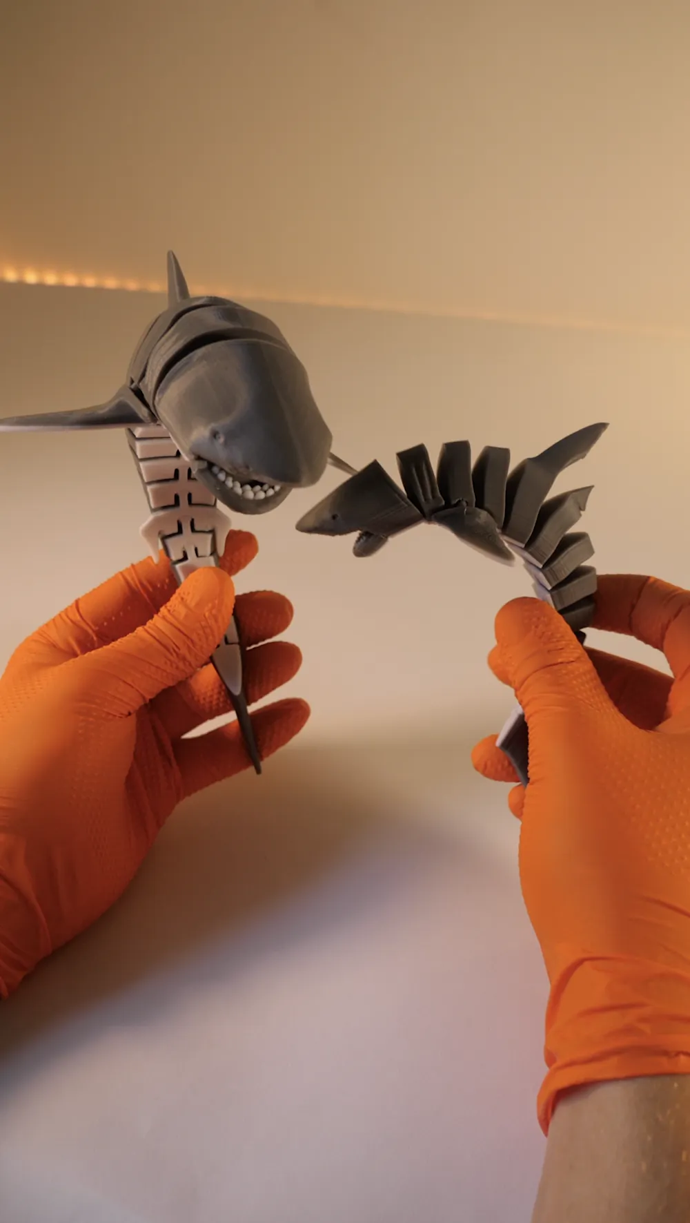 ARTICULATED SHARK - Free 3D Print Model - MakerWorld