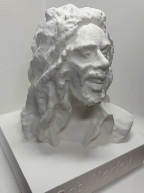 Bob Marley Bust - Free 3D Print Model - MakerWorld
