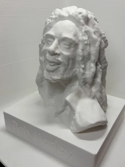 Bob Marley Bust - Free 3D Print Model - MakerWorld