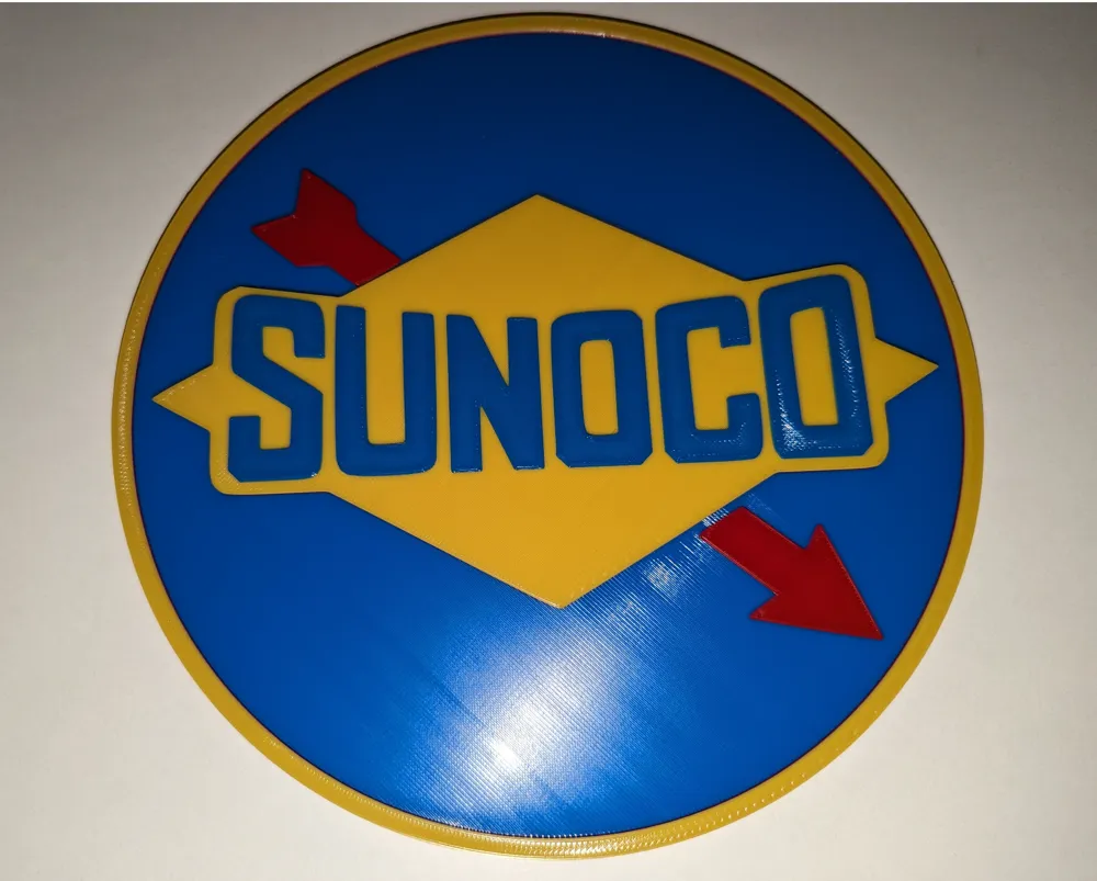 Sunoco Sign / Plaque by Squibs - MakerWorld