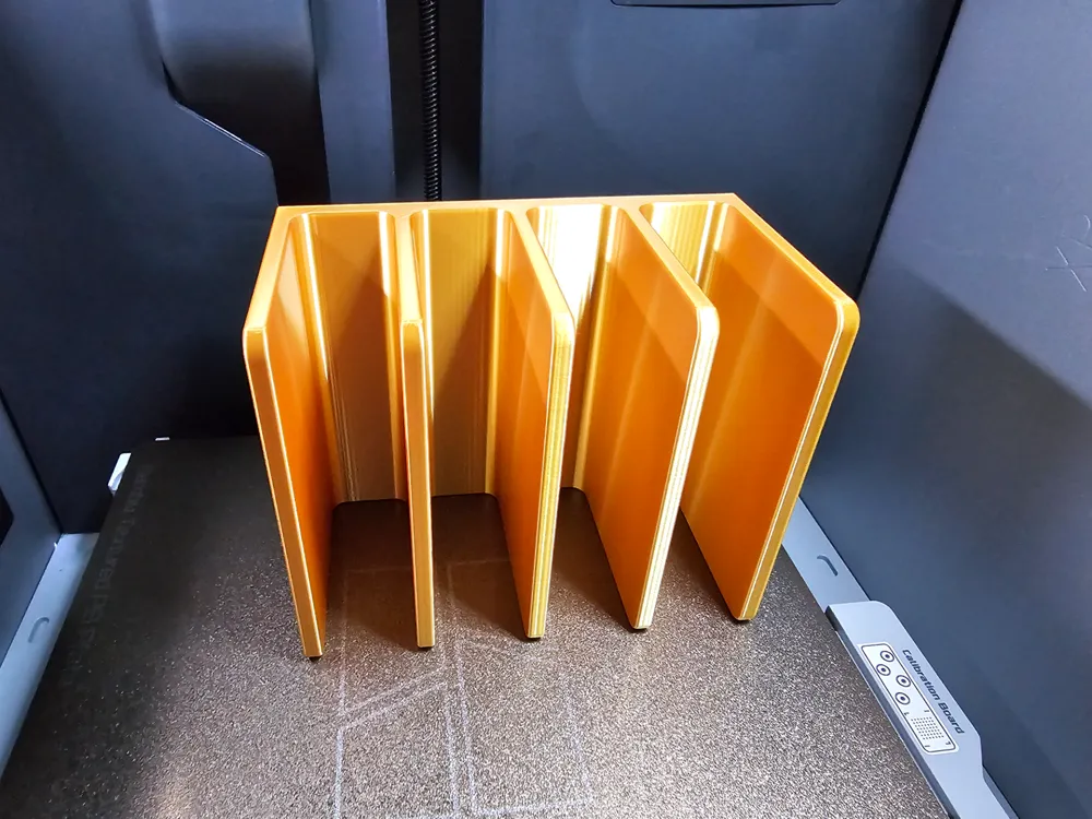 Folder Holder - solid or hex cutouts - Free 3D Print Model - MakerWorld