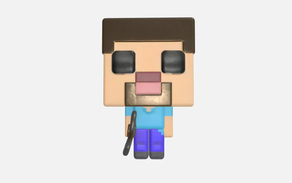Steve Minecraft - Funko Pop AMS by U r C a n e - 26 MakerWorld: Download Free 3D Models