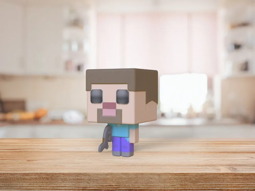 Steve Minecraft - Funko Pop AMS by U r C a n e - 26 MakerWorld ...