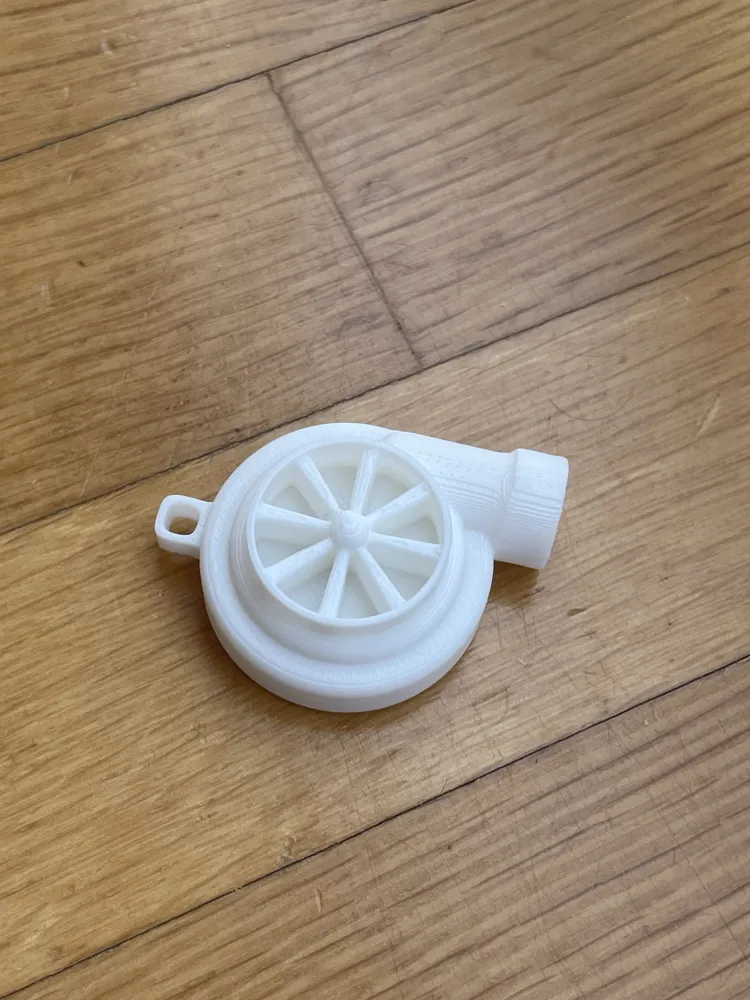 Turbo Keychain - Free 3D Print Model - MakerWorld