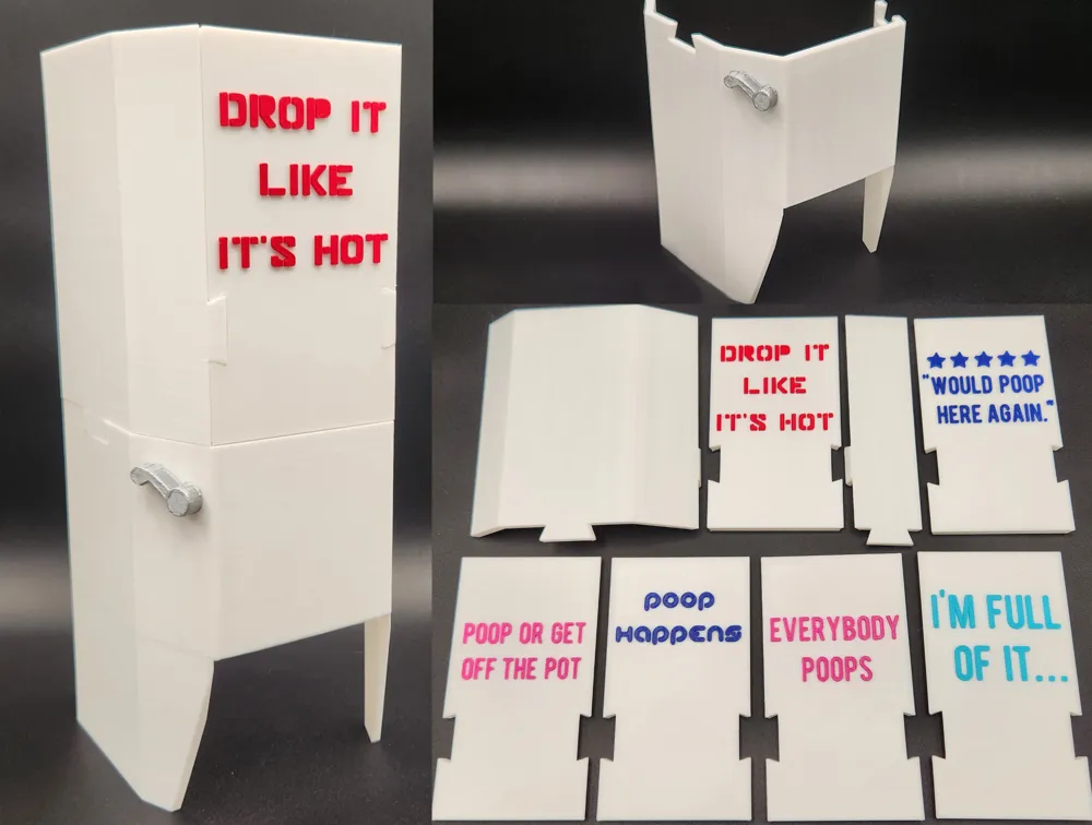 The Proper Poop Chute- Purge Solution for A1 Mini - Free 3D Print Model ...