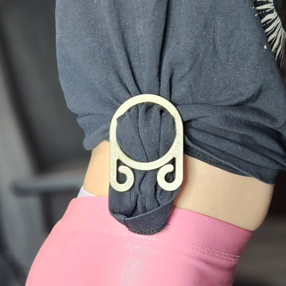 T-Shirt cinch - Free 3D Print Model - MakerWorld